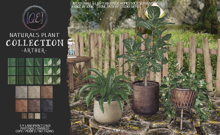 Second Life Marketplace - [QE Home] Naturals Plant Collection -Arthur-